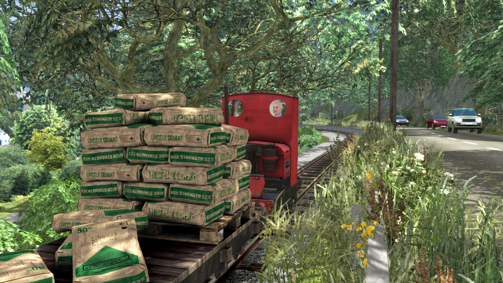 Train Simulator 2021: Corris Railway Expansion Pack Loco - Press Kit