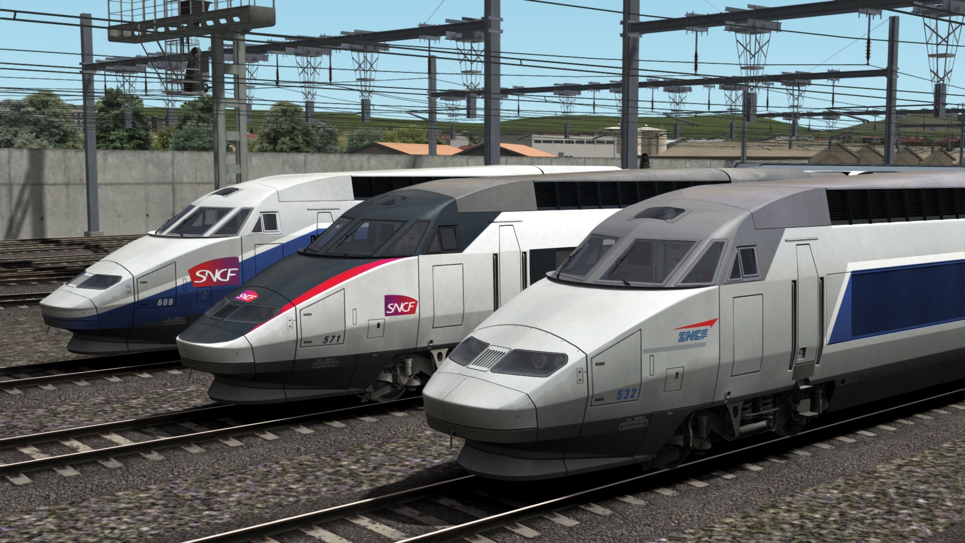 Train Simulator: TGV Réseau & TGV-RDuplex EMU Add-On - Press Kit