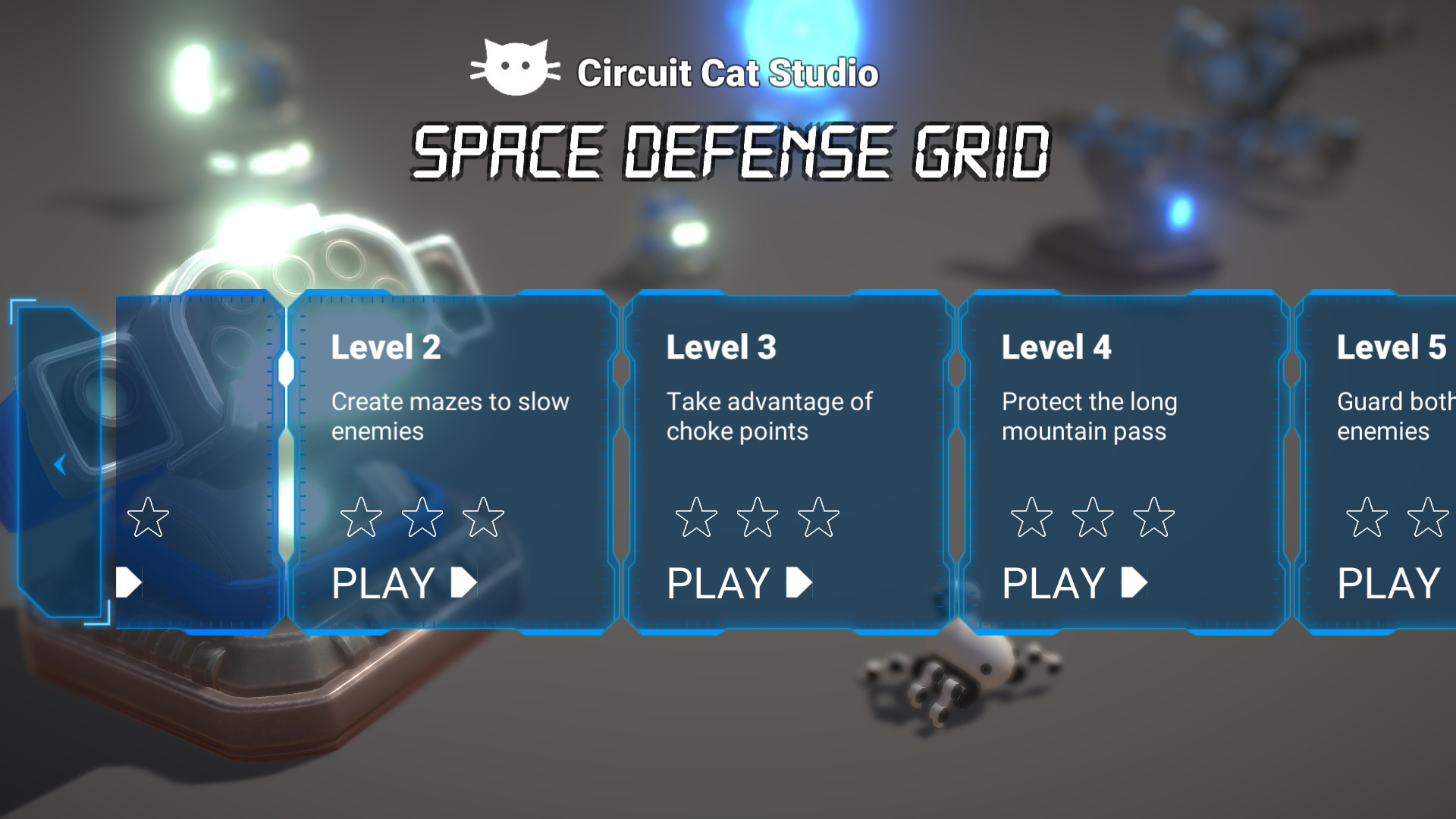Space Defense Grid - Press Kit