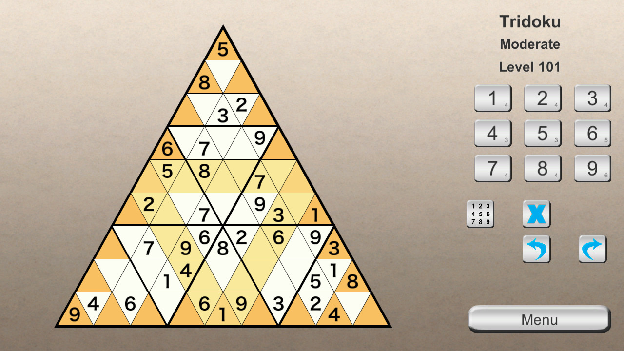 Ultimate Sudoku Collection: Tridoku Pack - Press Kit