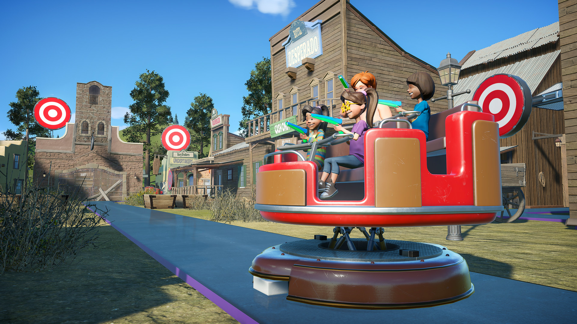 Planet Coaster: Quick Draw Interactive Shooting Ride - Press Kit
