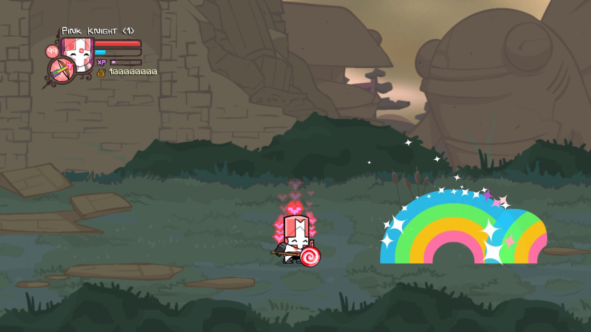 Castle Crashers: Pink Knight Pack - Press Kit