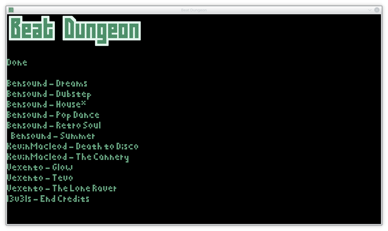Beat Dungeon - Press Kit