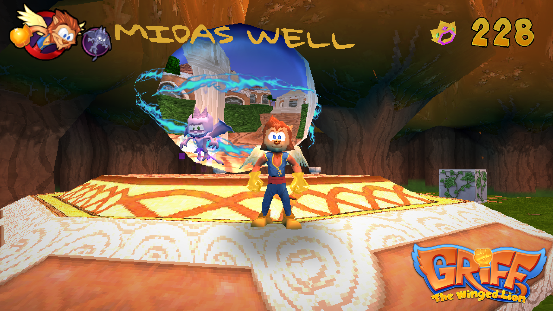 Griff the Winged Lion - Press Kit