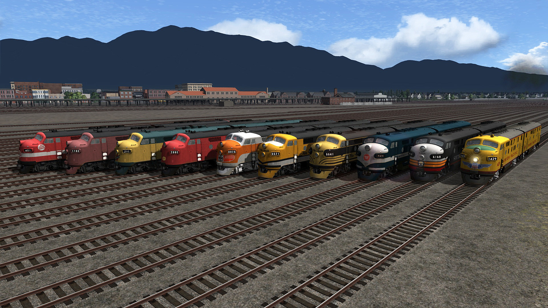 Train Simulator: Union Pacific F3 Loco - Press Kit