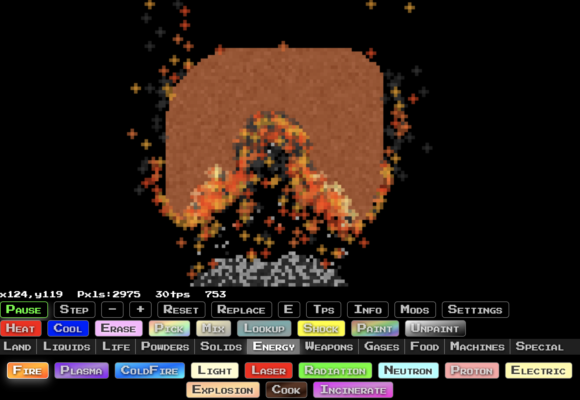 Sandboxels - Press Kit