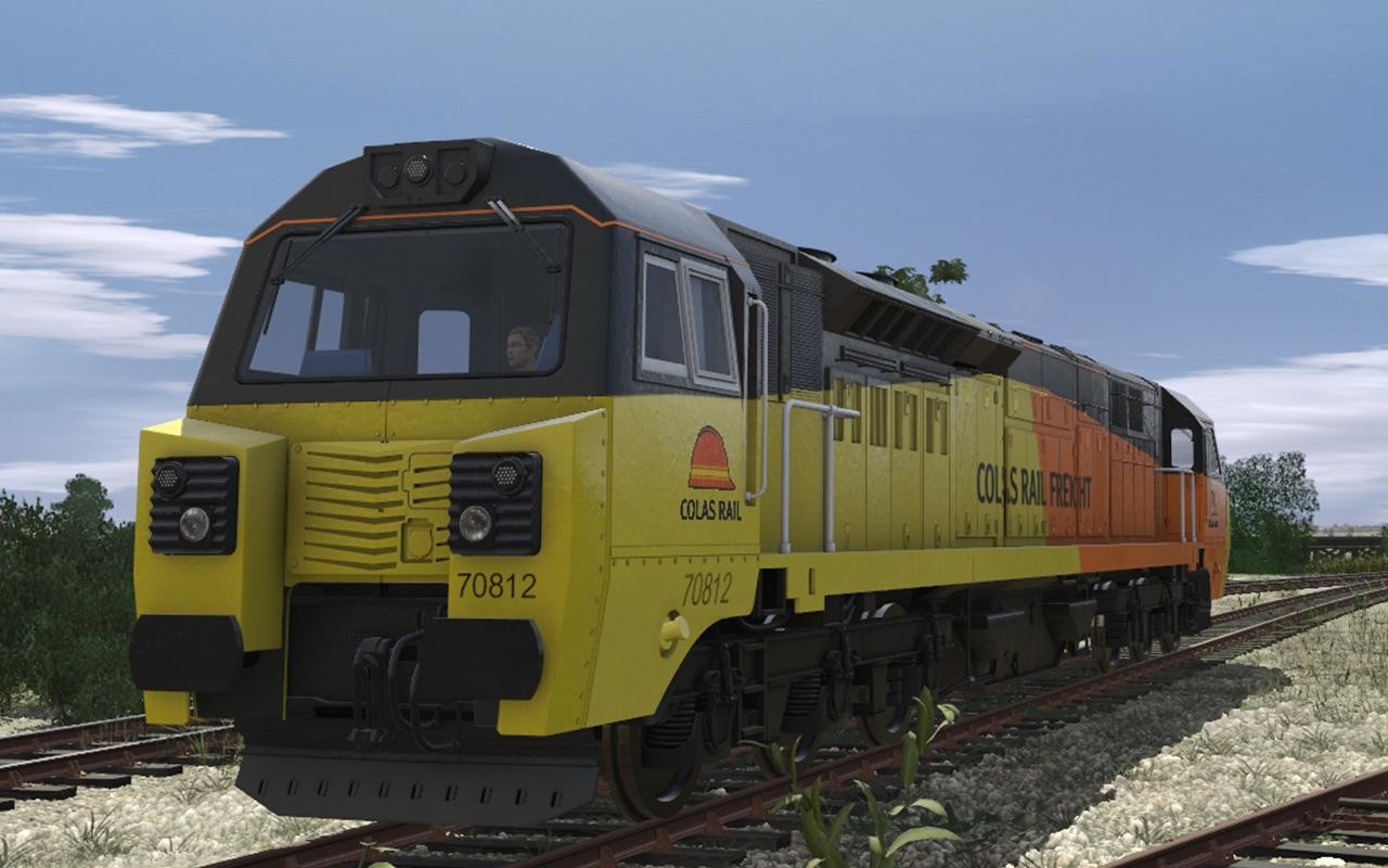 Trainz Railroad Simulator 2022: British Rail Class 70 - Colas Rail - Press Kit