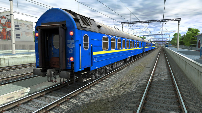Trainz Railroad Simulator 2022: RZD-UZ-RIC Wagons - Press Kit