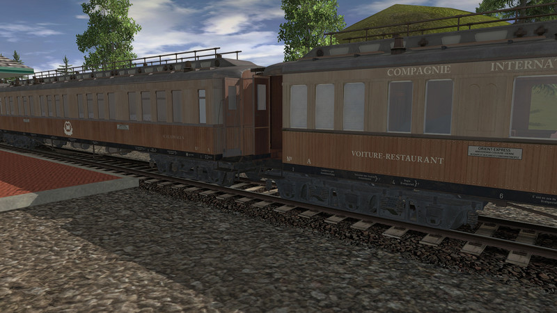 Trainz Railroad Simulator 2022: Orient Express Trainset - Press Kit