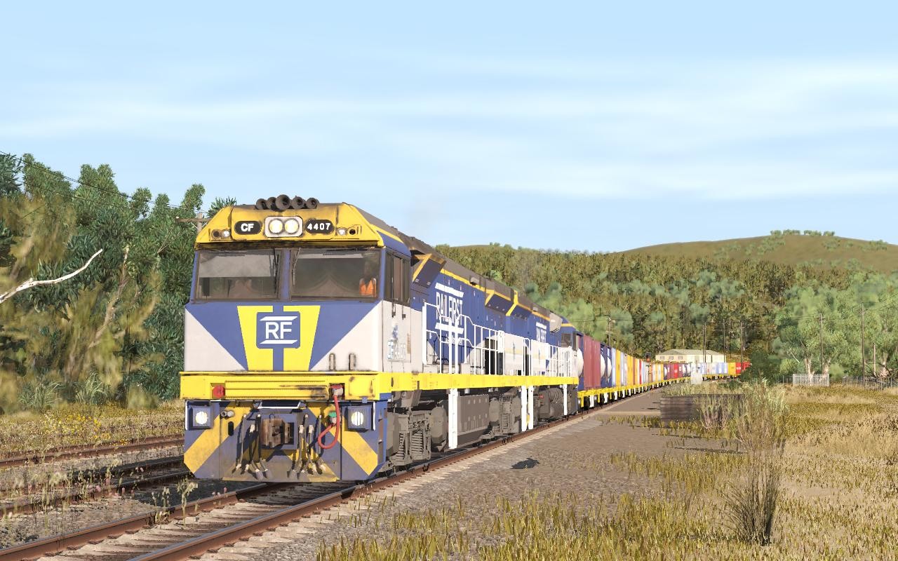 Trainz Plus: CFCLA, RailFirst, Freightliner GE C44aci