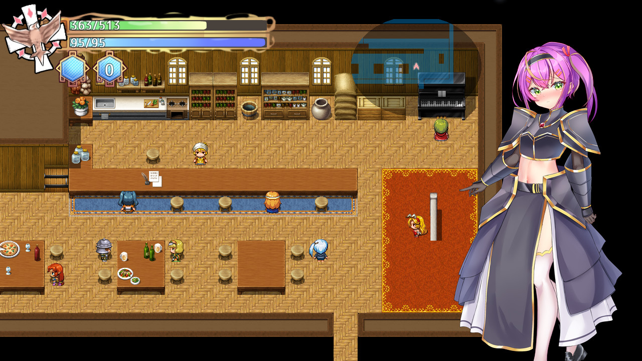 Senpai and the Mysterious Dungeon - Press Kit