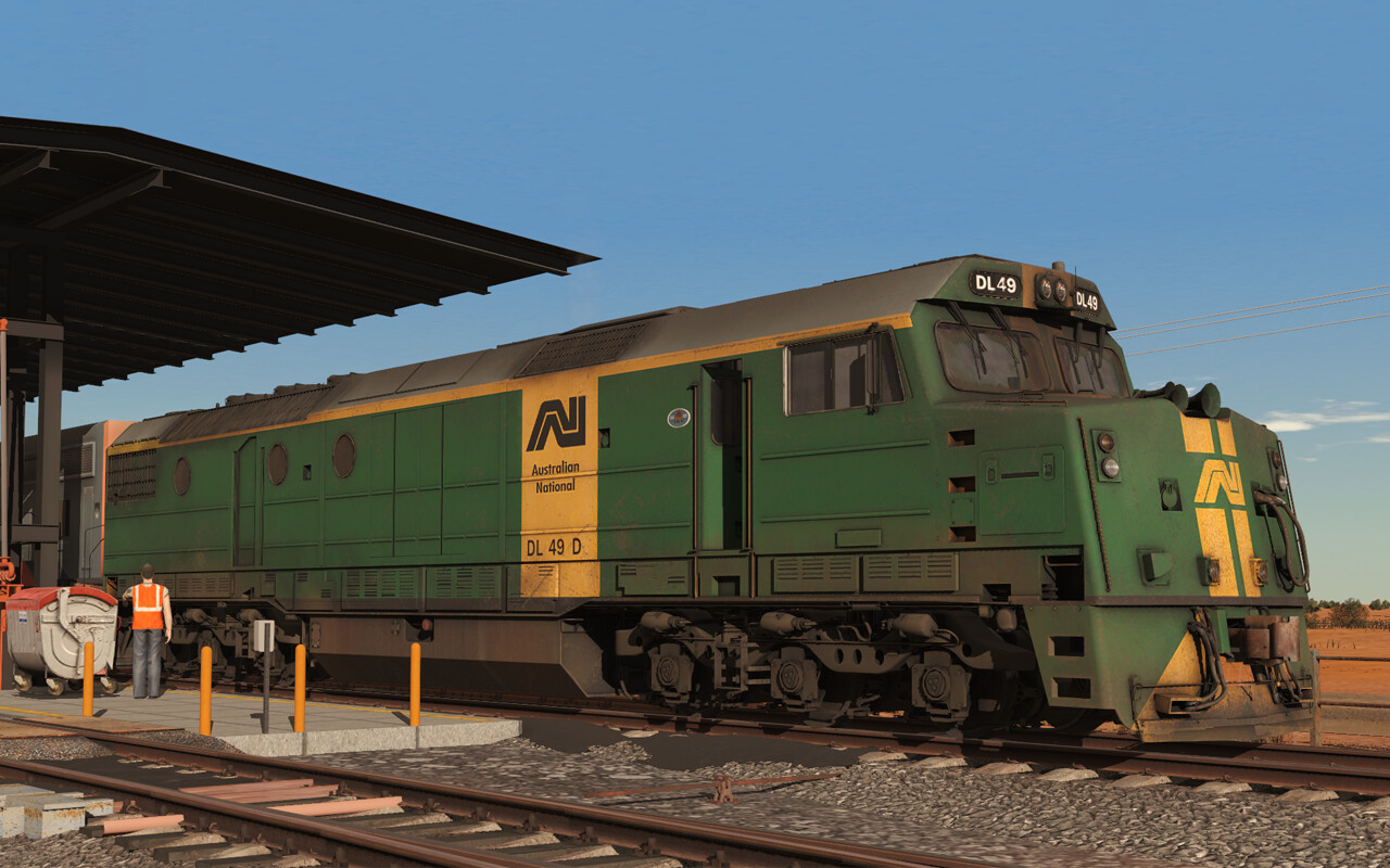 Trainz Railroad Simulator 2022: ANR DL Class Australian National Pack ...
