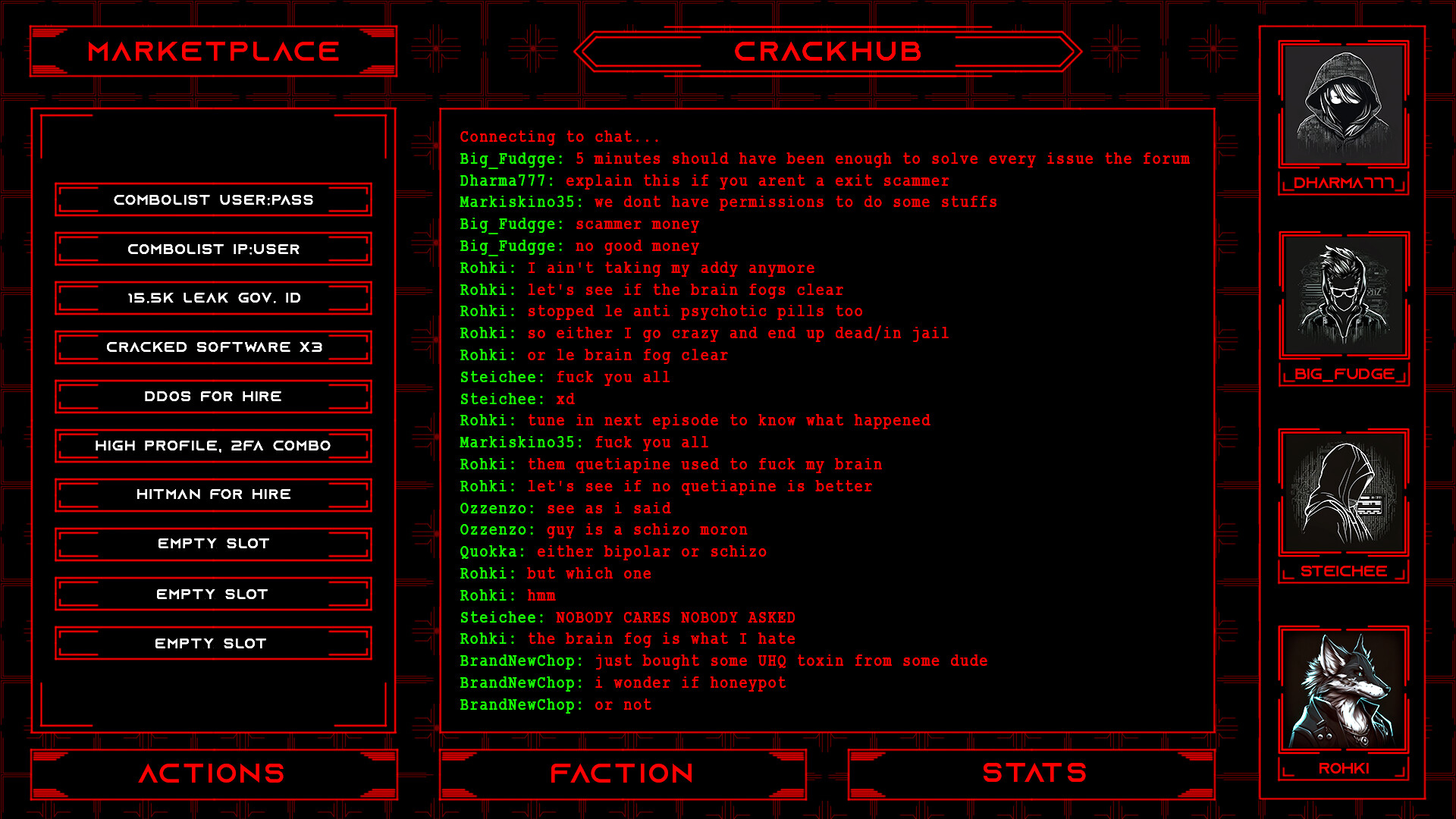 Threat Actor - Press Kit