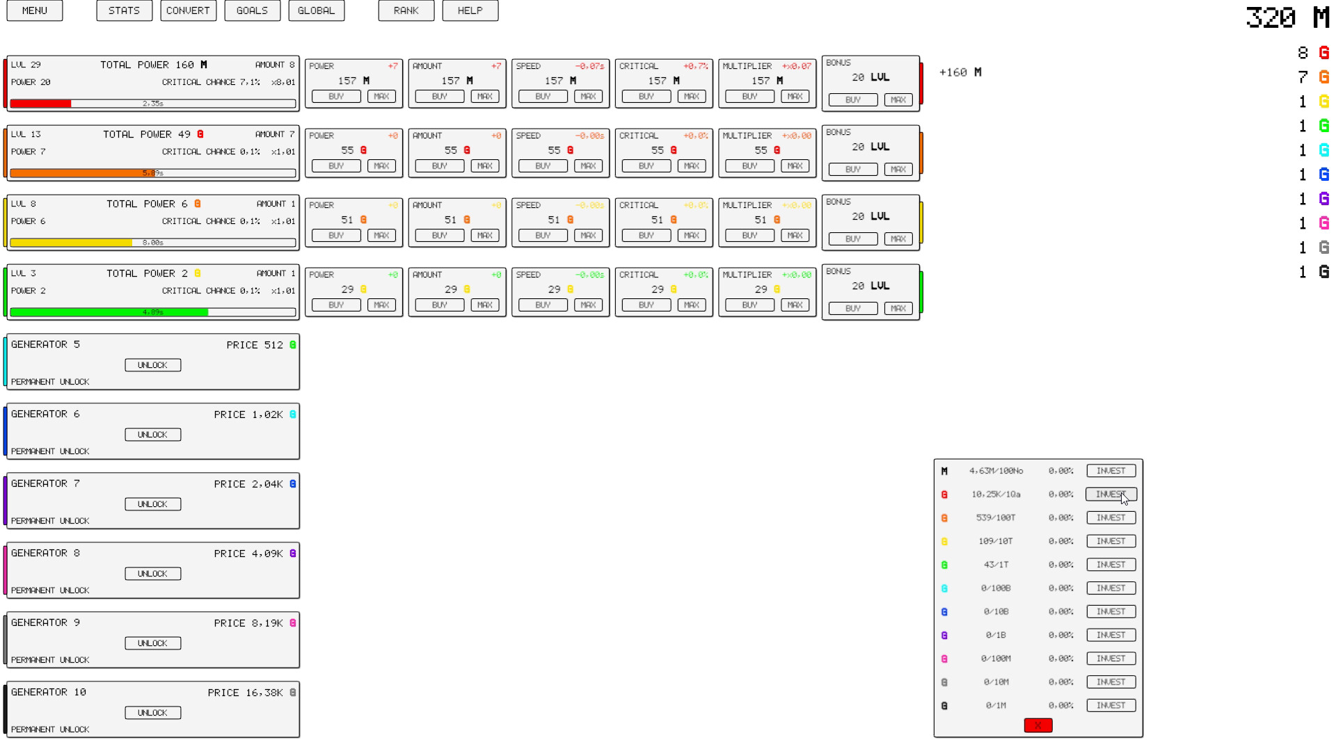 Idle: Generators - Press Kit