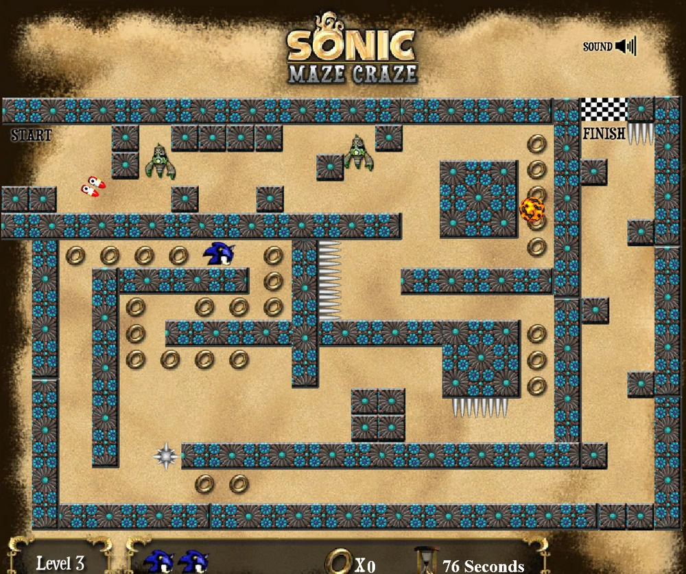 Sonic Maze Craze - Press Kit