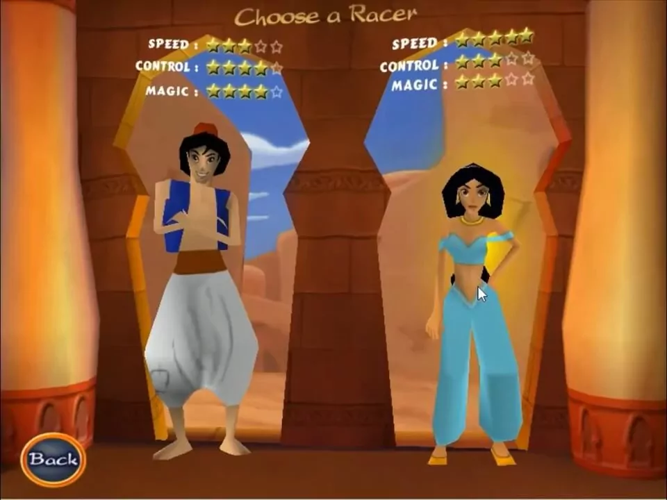 Aladdin Magic Carpet Racing - Press Kit