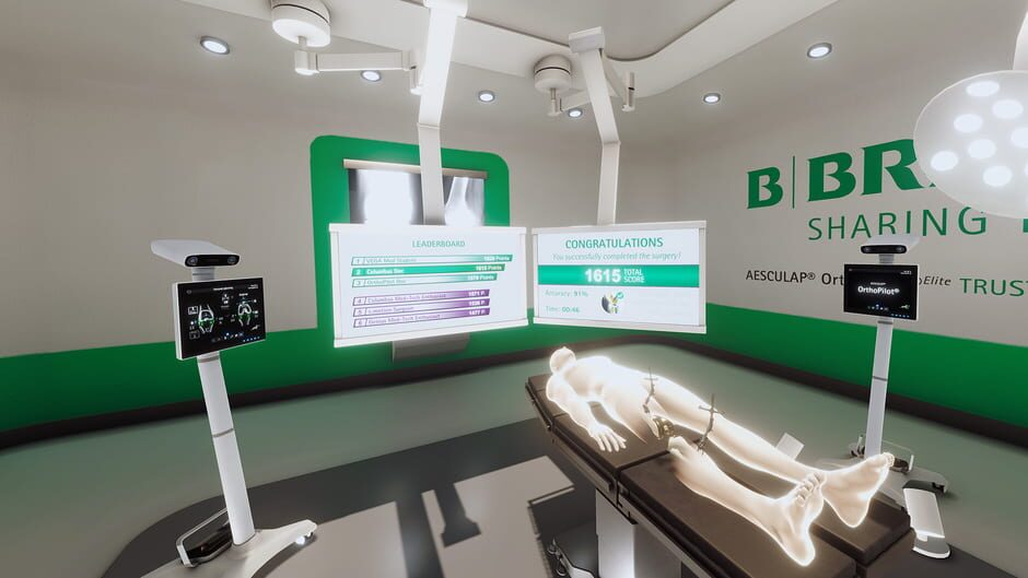 AESCULAP OrthoPilot Elite VR Palpation - Press Kit