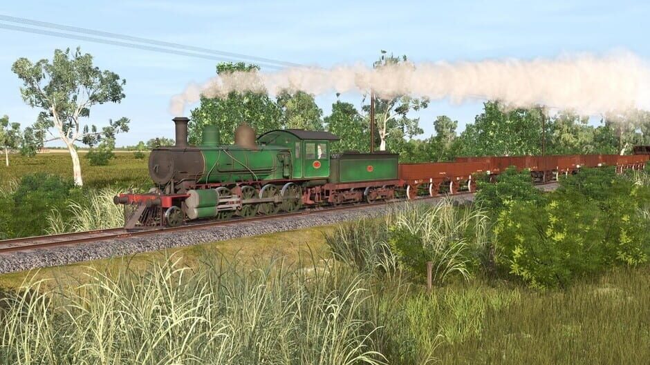 Trainz Railroad Simulator 2019: Victorian Railways V Class 2 Tone Green ...