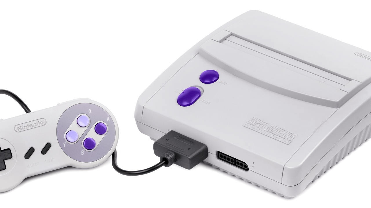 Super Nintendo Entertainment System - New-Style Super NES (Model SNS-101)