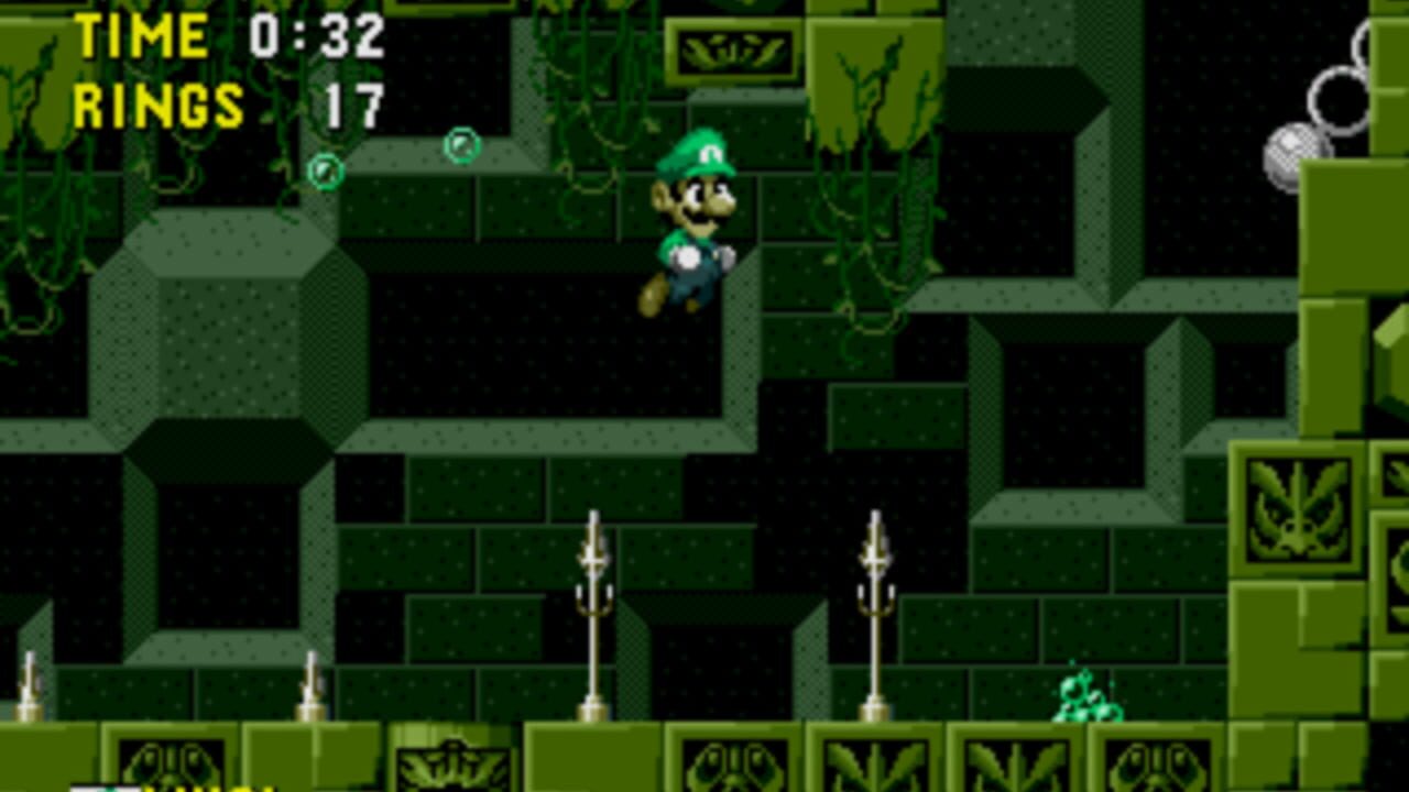 Luigi in Sonic the Hedgehog | Farzai