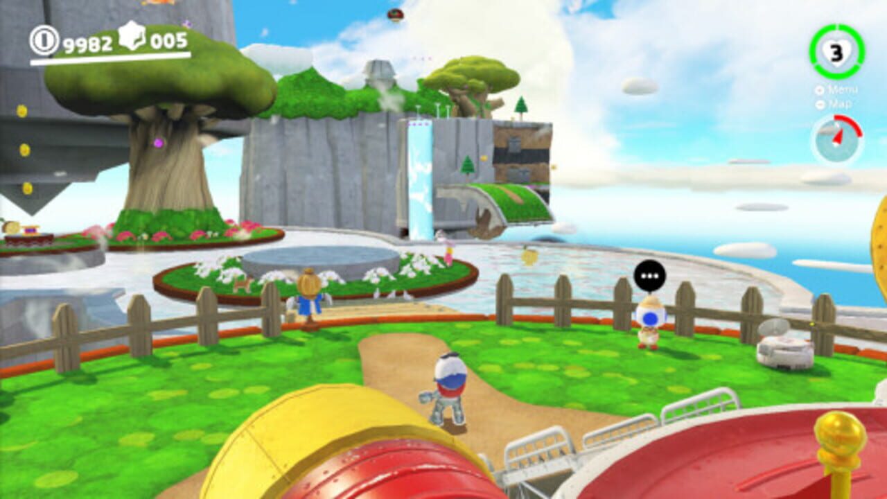 Super Mario Odyssey: Fluffy Bluff Kingdom | Farzai