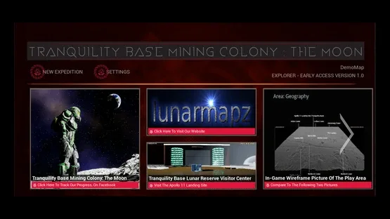 Tranquility Base Mining Colony: The Moon - Explorer Version (2019)