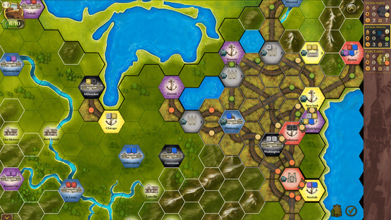 Steam: Rails to Riches - USA-Canada Map - Ocean of Games